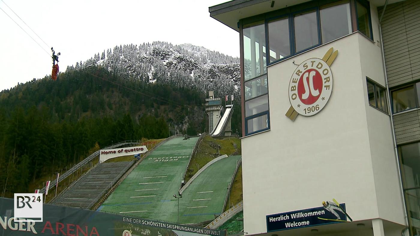 Oberstdorf rüstet sich für Nordische Ski-WM 2021 | BR24 Oberstdorf rüstet sich für Nordische Ski-WM 2021 | BR24