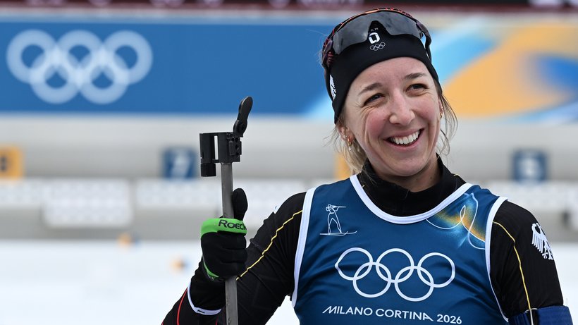 Biathlon-Star Franziska Preuß genießt neue Freiheit | BR24