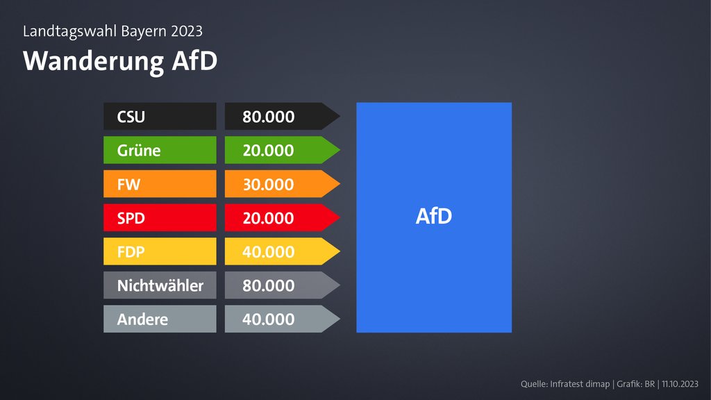 Wer die AfD gewählt hat und warum - Analyse zur Landtagswahl | BR24