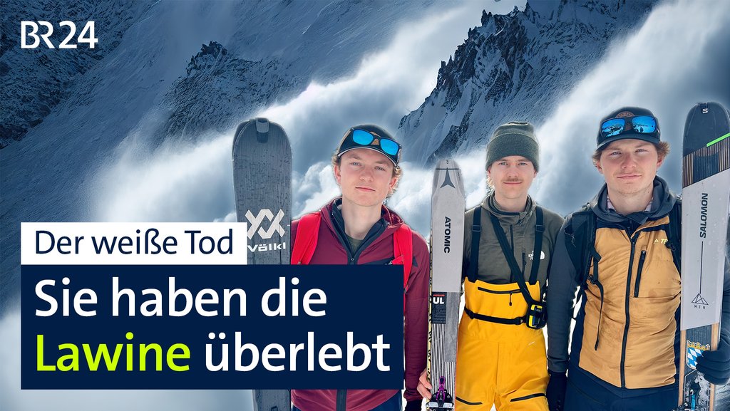 Verschüttet in der Lawine: "Der Schnee ist wie Beton" | BR24