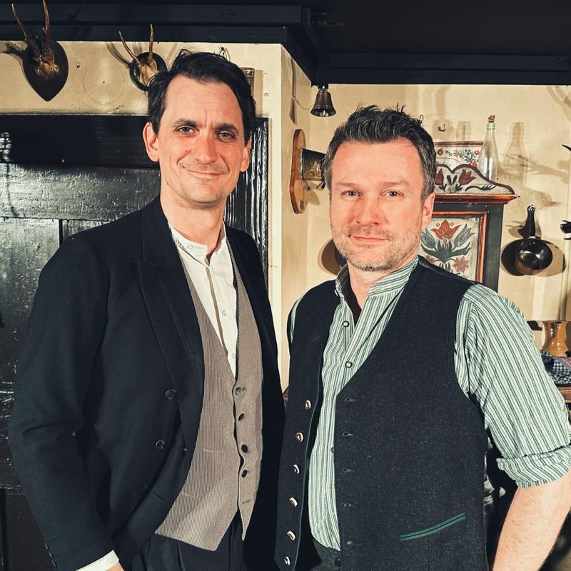 Schauspieler Florian Günther und Thomas Mandl: "Bauernschach" - Habe ...