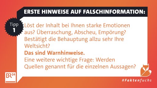 #Faktenfuchs-Toolbox: Wie Sie Fakten selber prüfen können | BR24