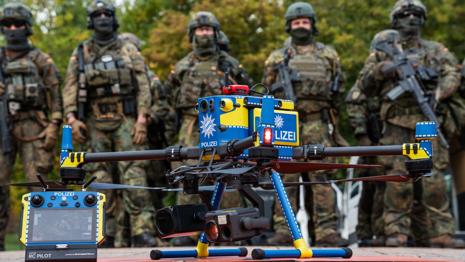 Drohnen-Abwehr: So soll die Bundeswehr der Polizei helfen | BR24