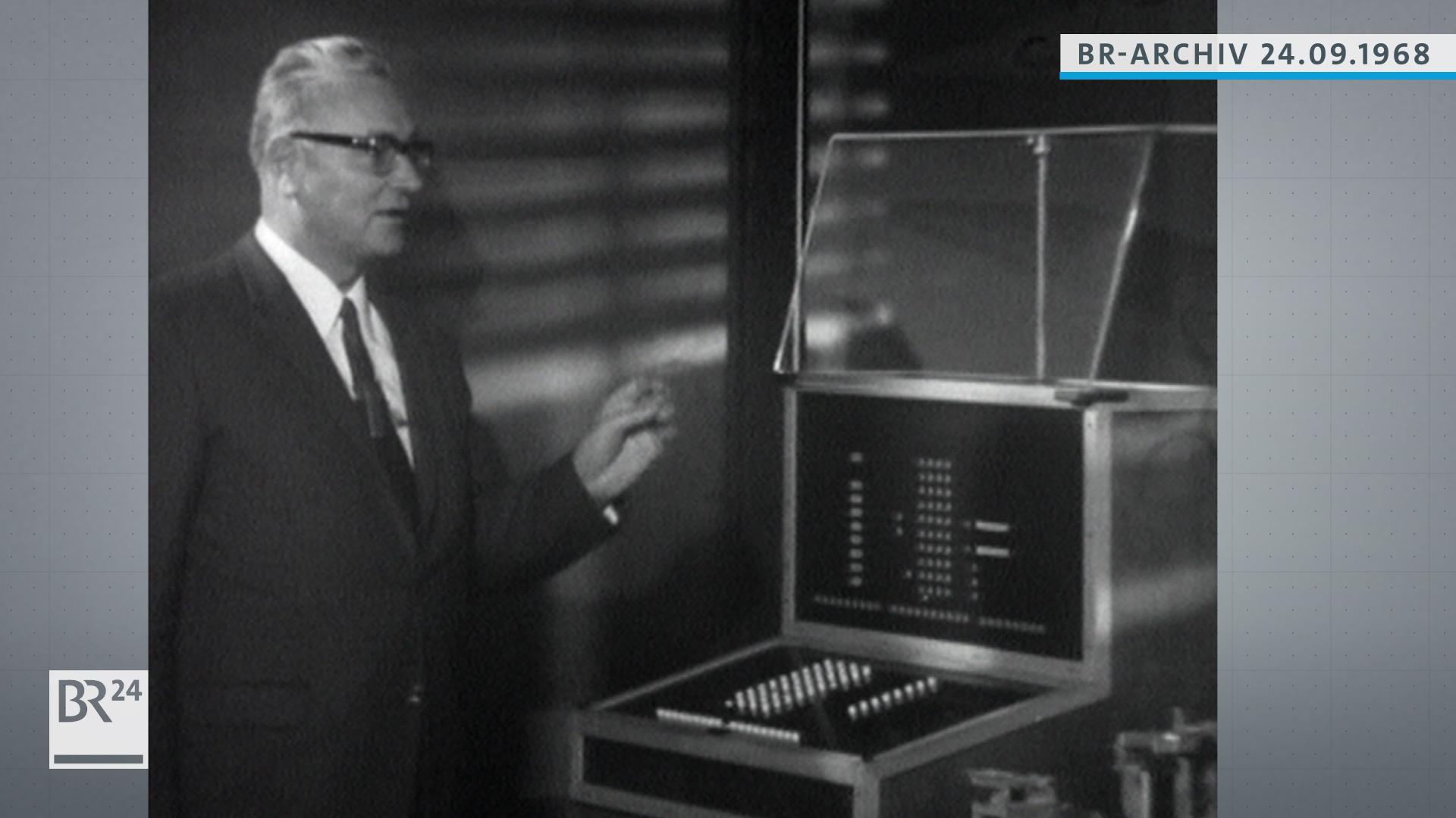 #BR24Zeitreise: Erster Computer von Konrad Zuse 1941 | BR24