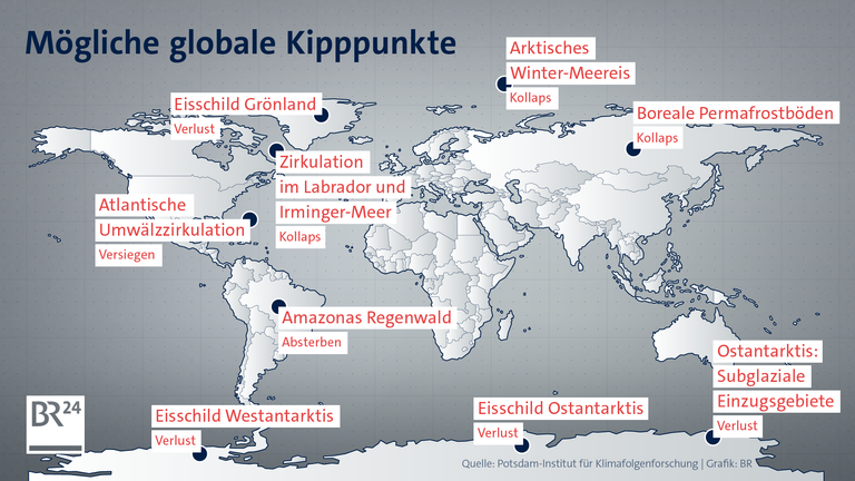 #Faktenfuchs: Was wir über Kipppunkte wissen – und was nicht | BR24