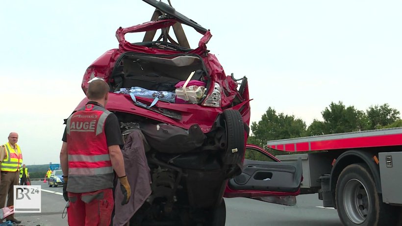 Schwerer Unfall auf A7 | BR24
