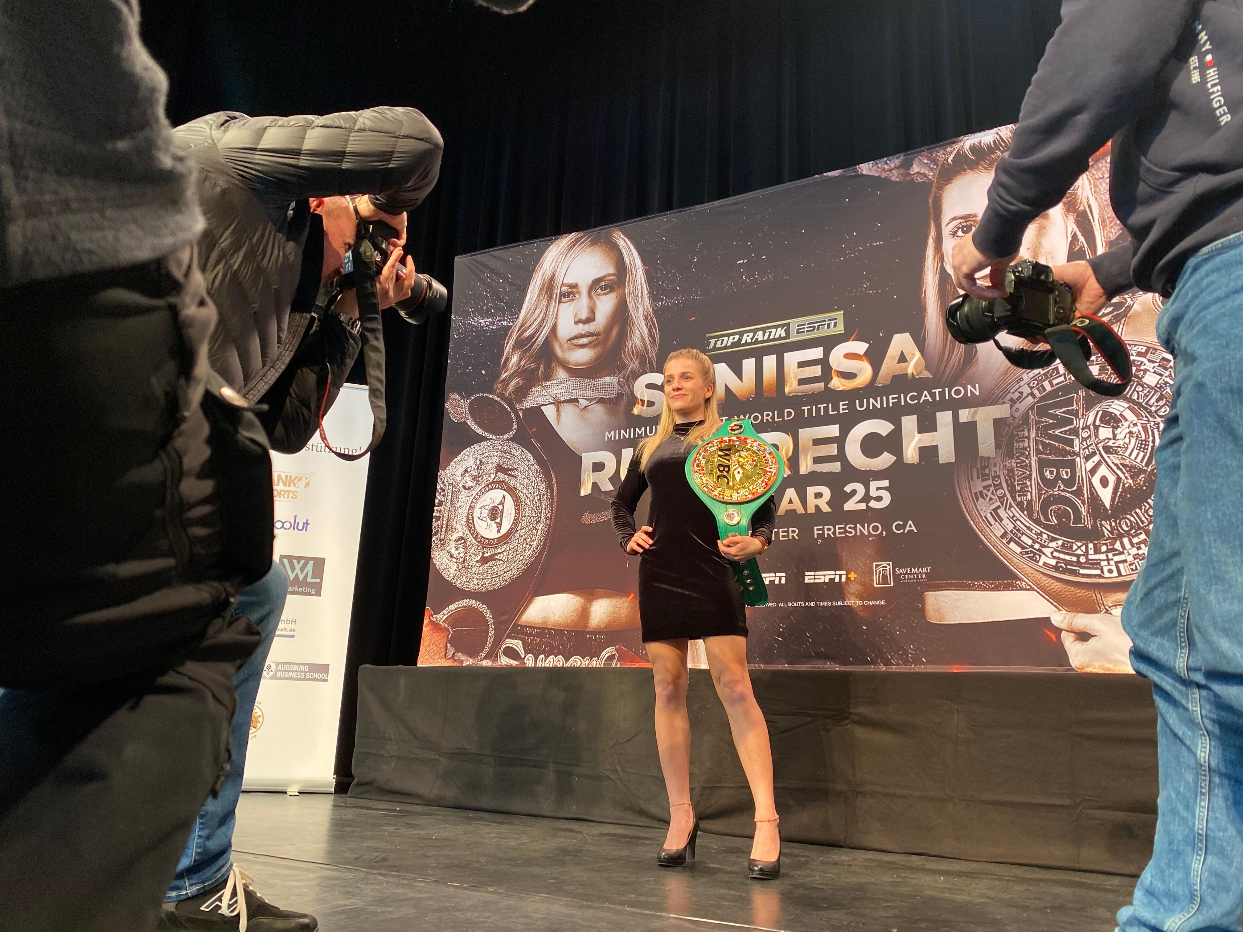 Tina Rupprechts größter Boxkampf in den USA | BR24