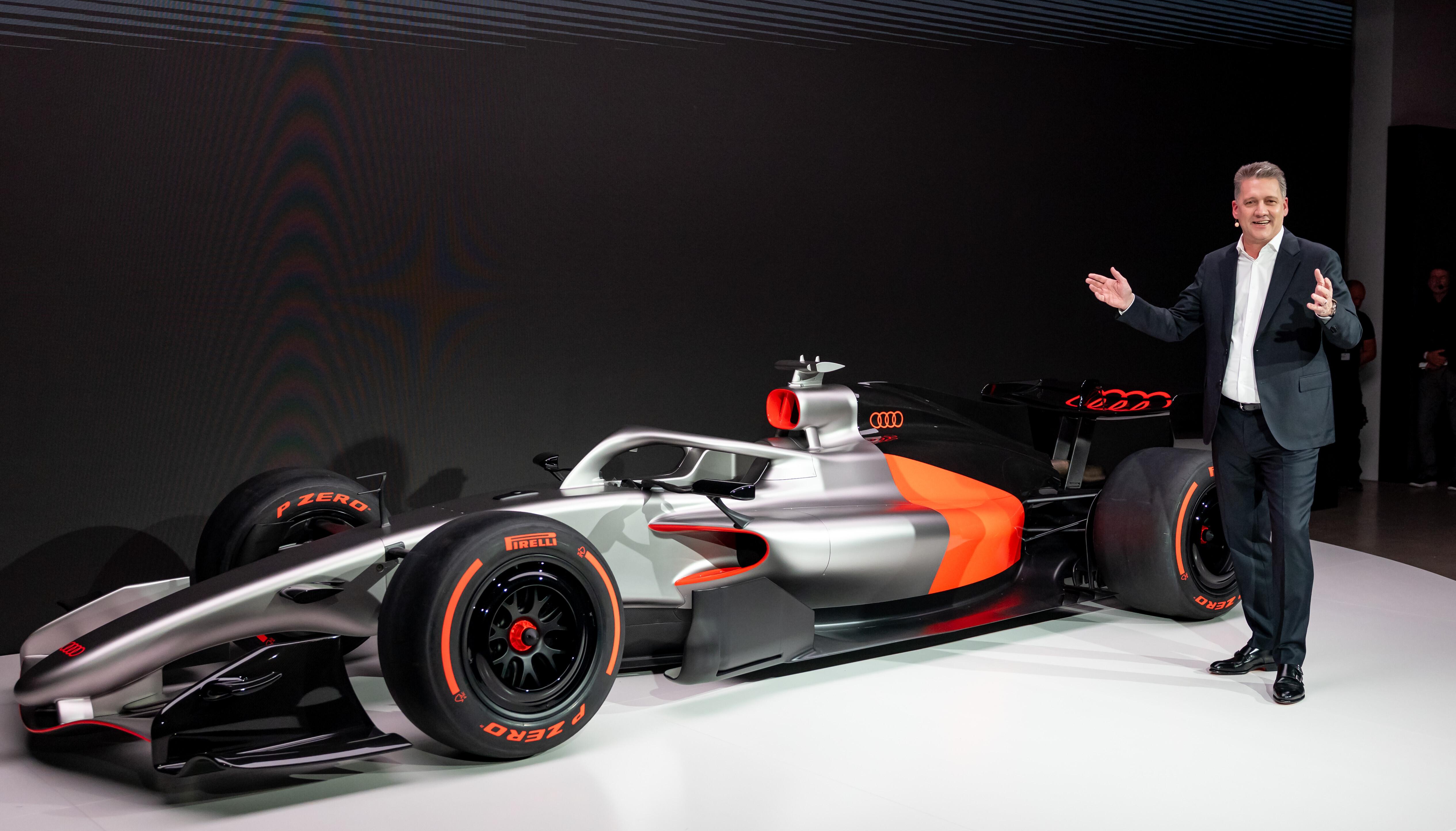"Wir wollen gewinnen": Audi zeigt Design für die Formel 1 | BR24
