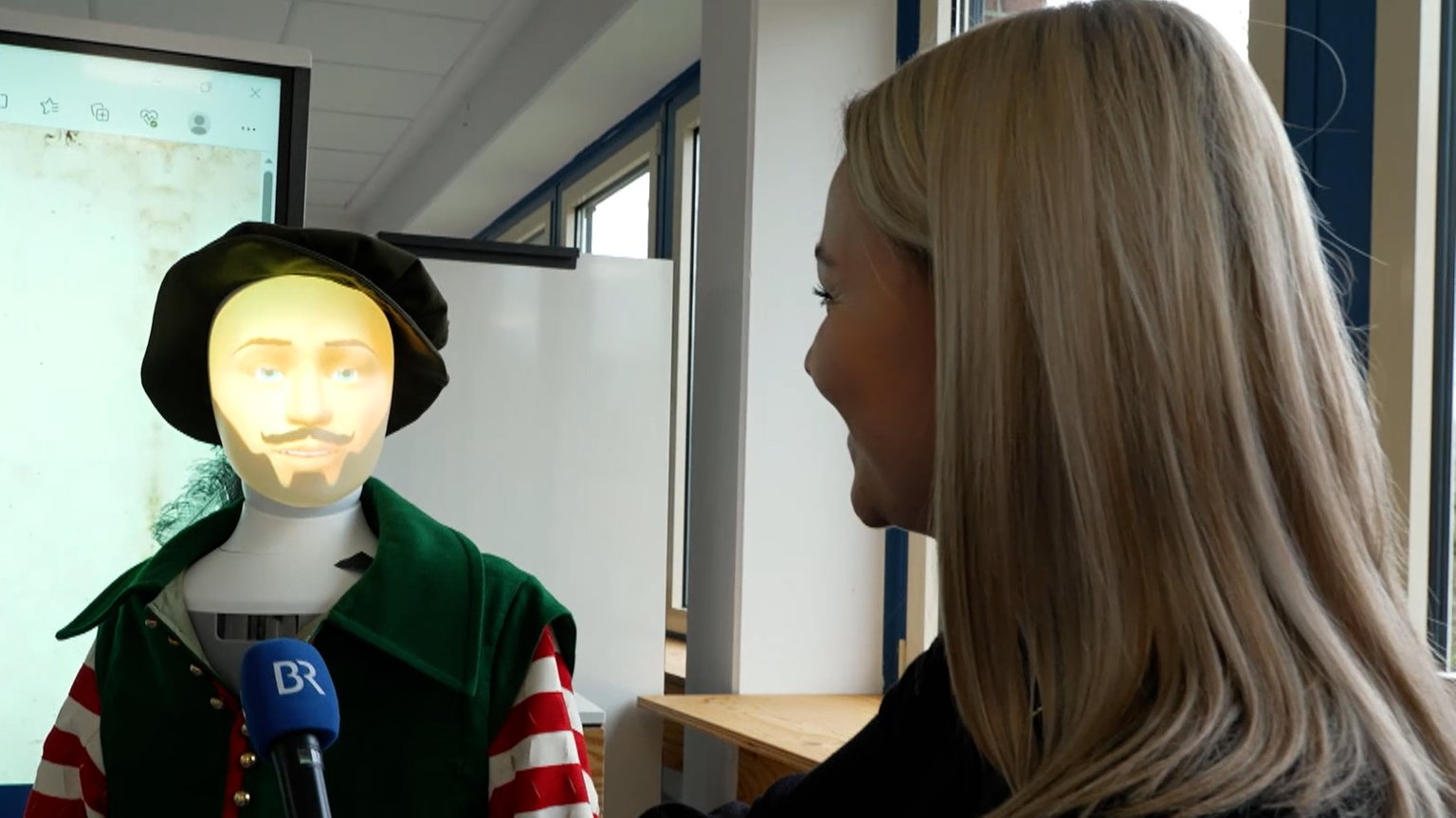 Zeitreise mit KI: "Interview" mit Astronom Simon Marius | BR24