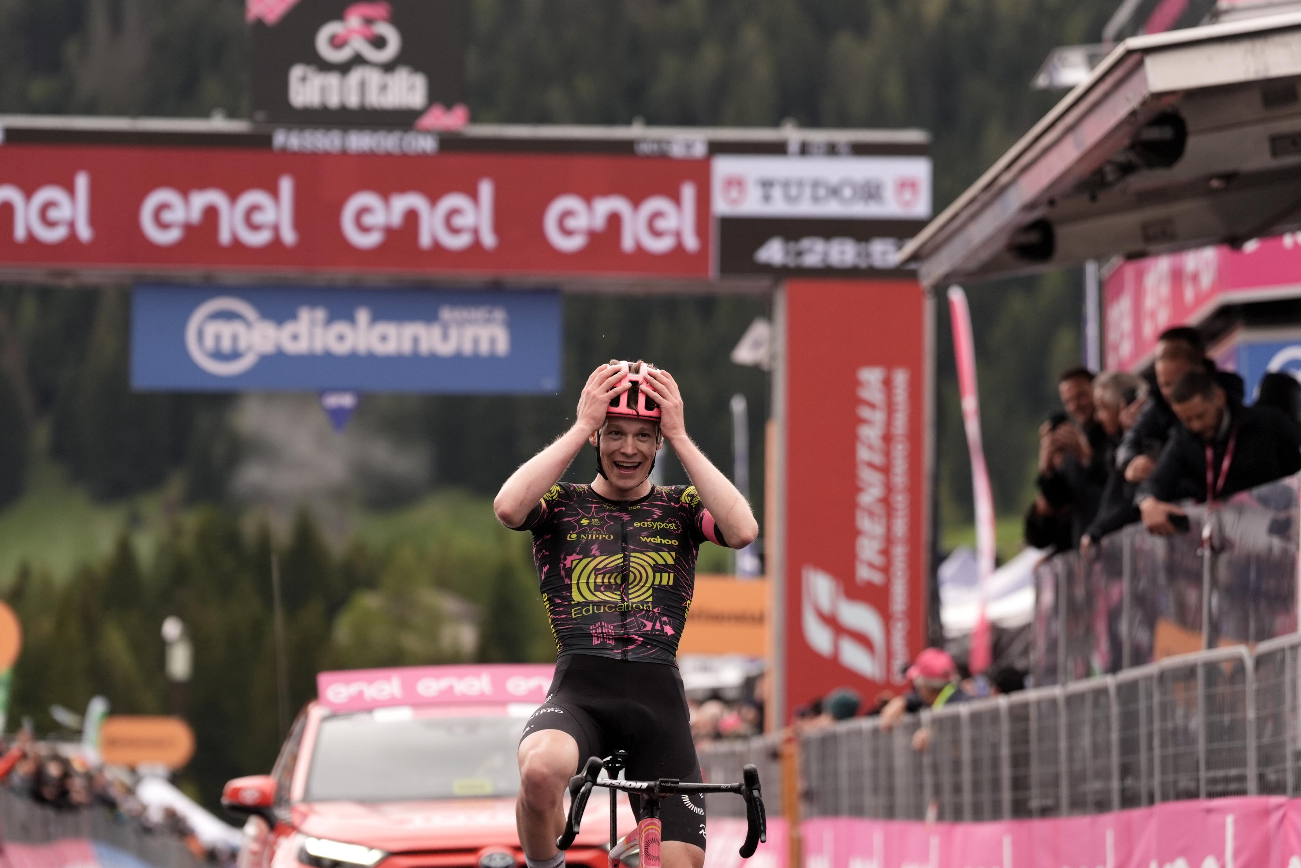 Überraschungssieg: Allgäuer Steinhauser gewinnt Etappe bei Giro | BR24
