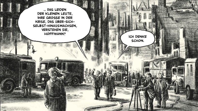 "Die letzte Einstellung": Comic über den letzten NS-Film | BR24