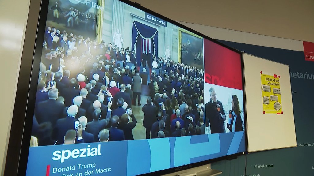 US-Ticker in der Nachlese: So verlief Trumps Amtseinführung | BR24