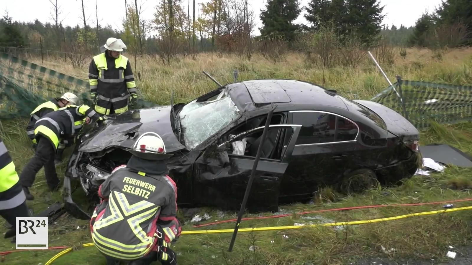 Zwei Unfälle auf der A9 bei Berg | BR24