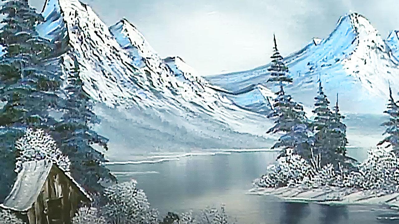 Bob Ross - The Joy of Painting : An Arctic Winter Day